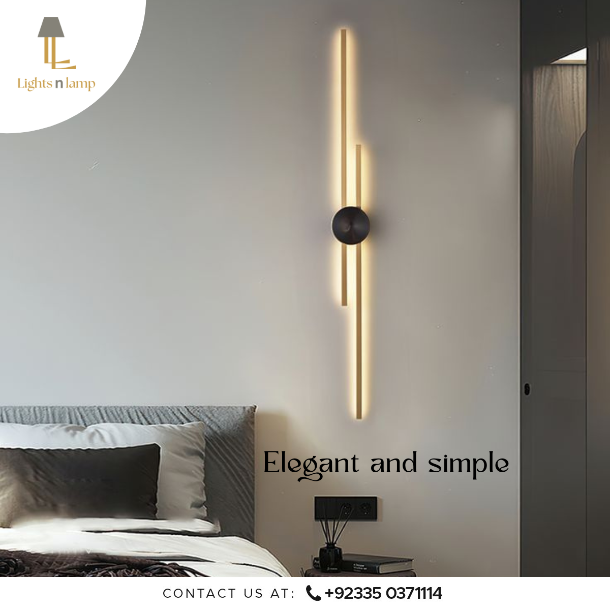 LINEAR WALL SCONE – Lights n Lamp