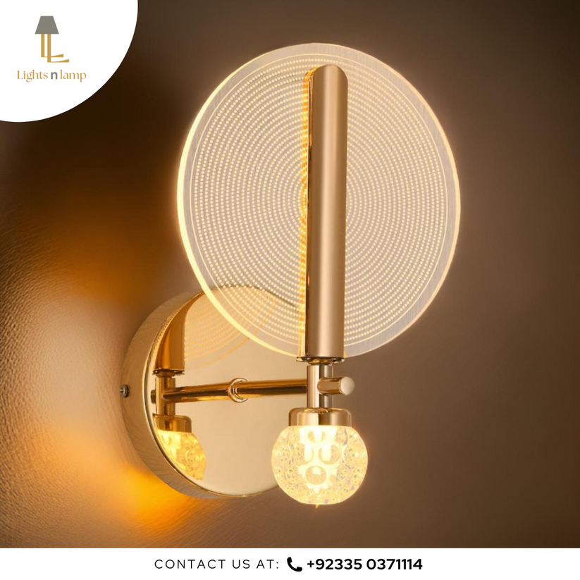 ROUND LED WALL LIGHT – Lights n Lamp