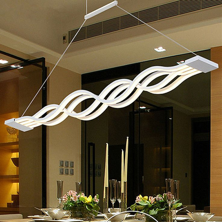 MODERN WAVY PENDANT LIGHT – Lights n Lamp