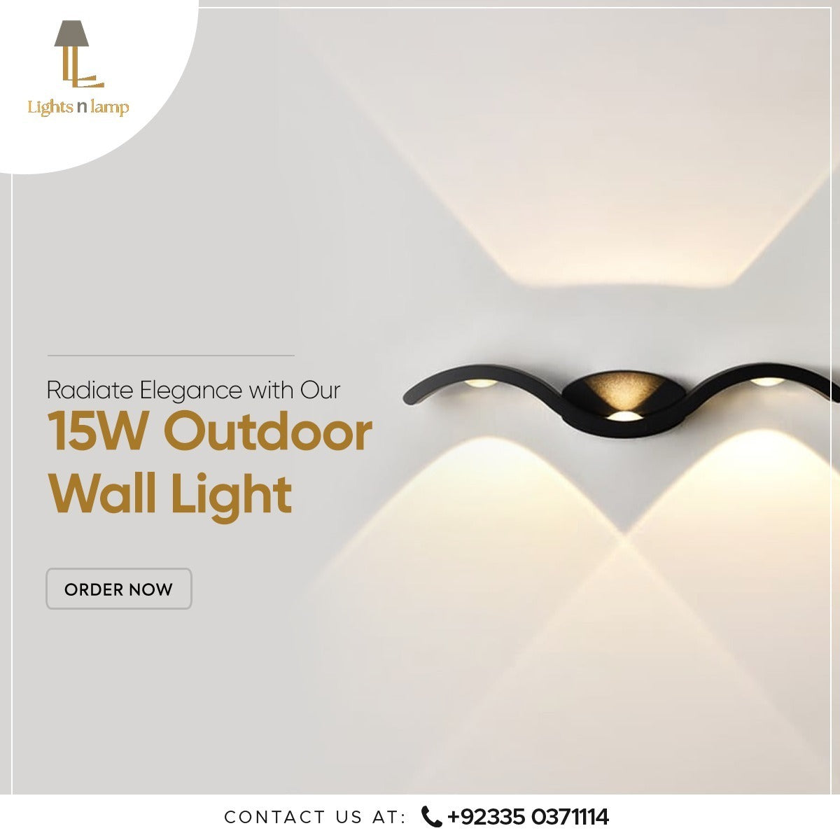 BLACK WAVY WALL LIGHT – Lights n Lamp