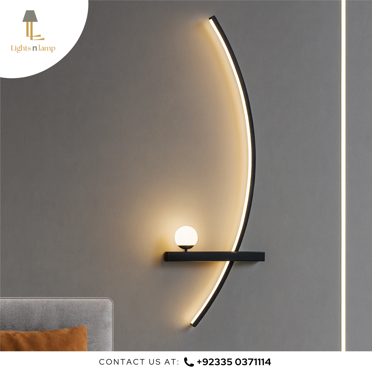ARC WALL LIGHT – Lights n Lamp
