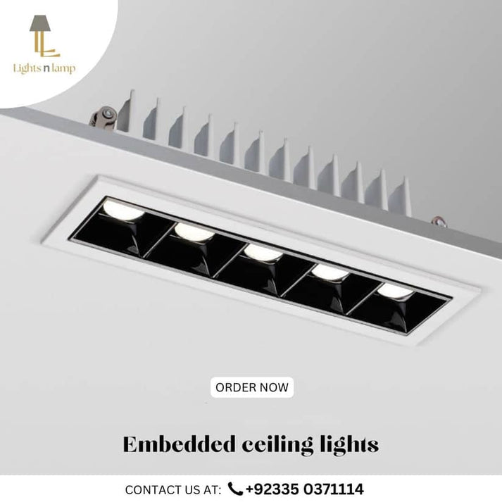 SQUARE CEILING LED STRIP LIGHT – Lights n Lamp