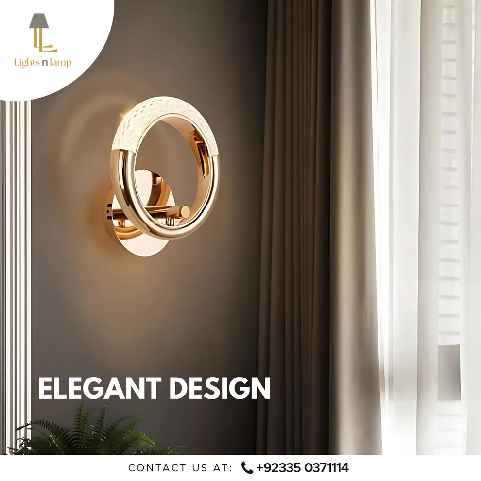 ROUND LED WALL LIGHT – Lights n Lamp